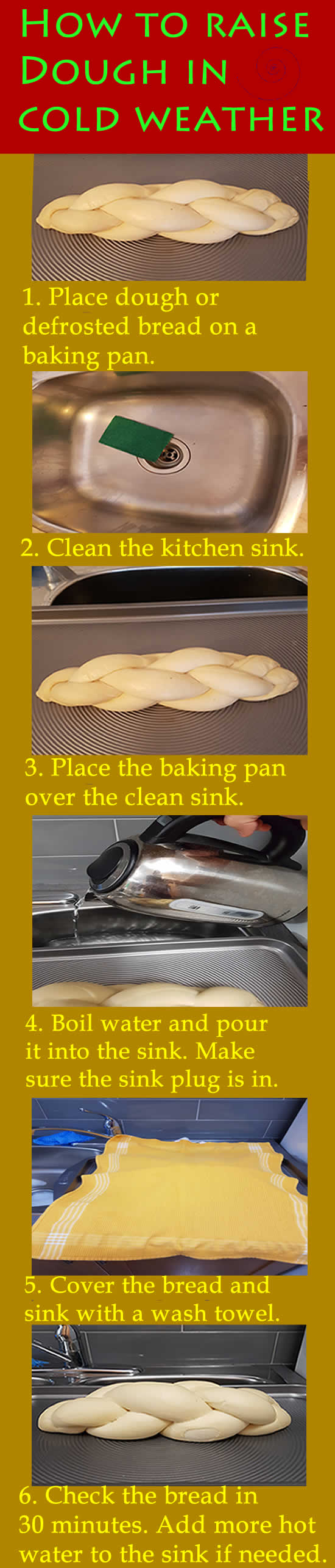 How to raise Dough in cold weather