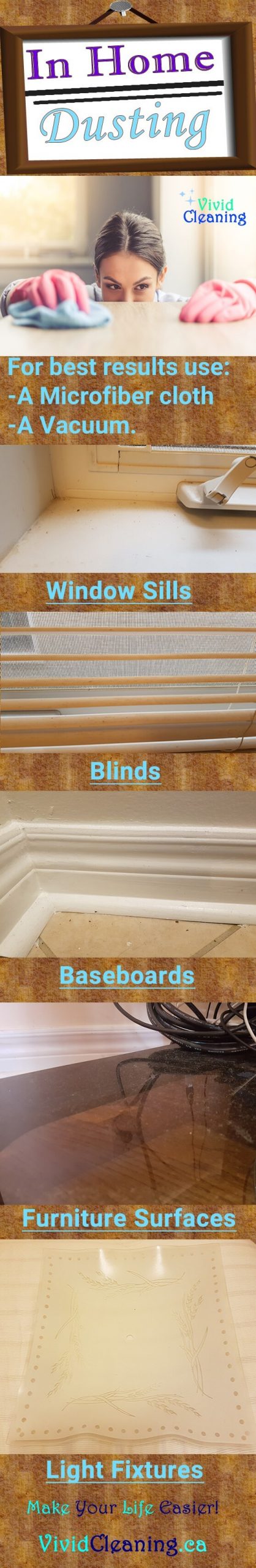 Common Dust Areas in Your Home - Vivid Cleaning