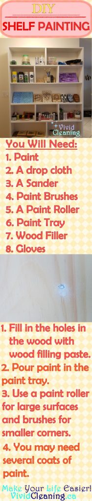 DIY Shelf Building & Shelf Painting - Easy Custom Made Furniture Guide ...